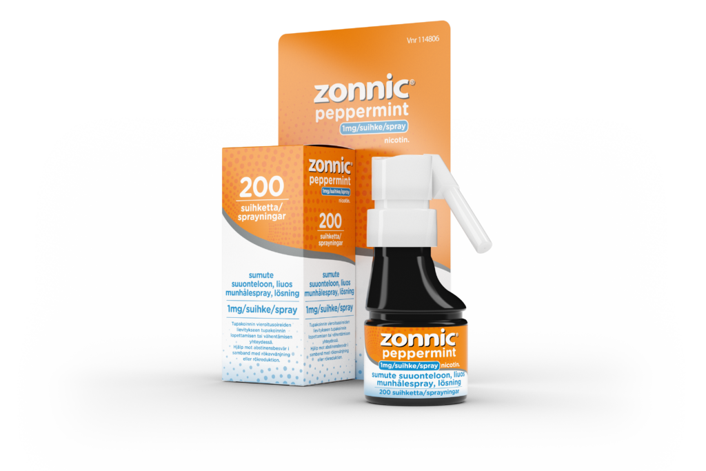 Zonnic-suusuihke - Nikotiinisuihke 1 mg 200 annosta | Nikotiinivalmiste